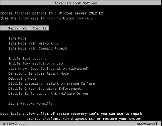 Installing unsigned drivers for Windows Server 2012 R2 | Cogenesis IT ...